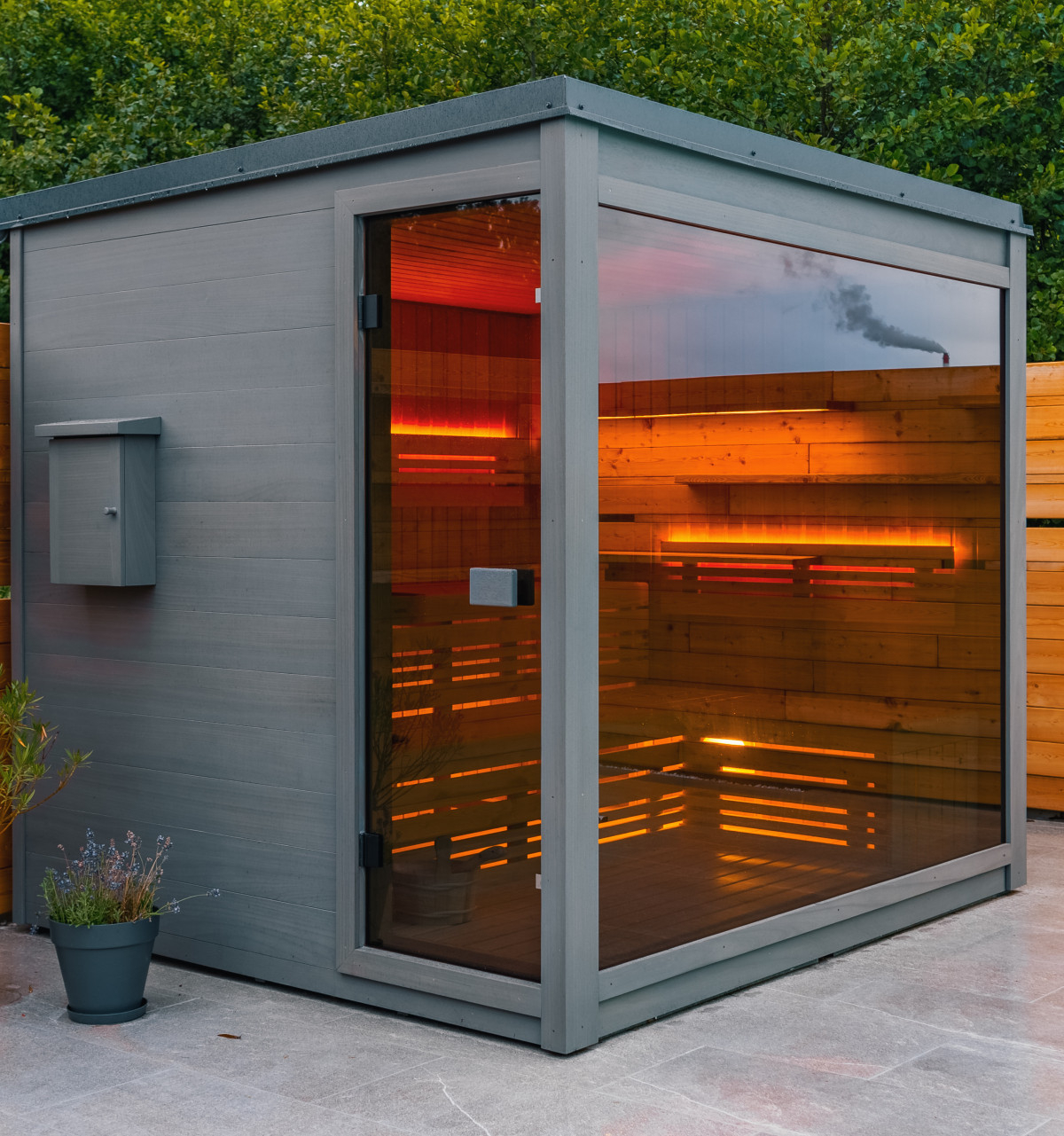 Vonkajšia sauna: prírodný odpočinok 🌳 | Saunujeme.sk